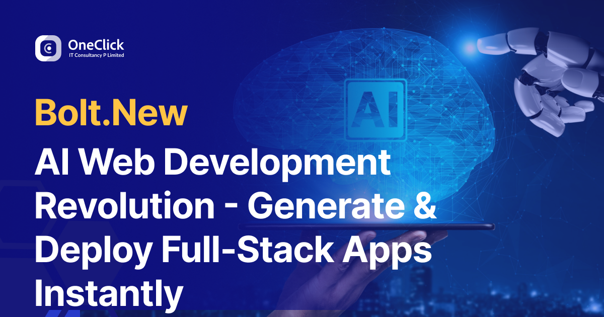 Bolt.new: AI Web Dev Tool to Build & Deploy Instantly