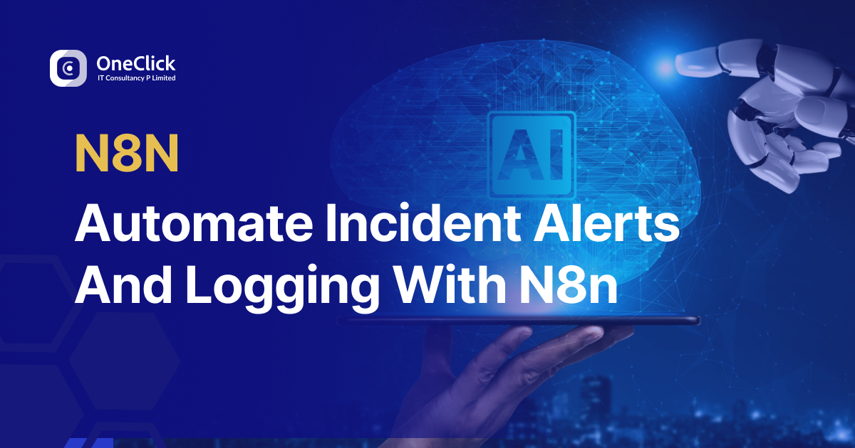 n8n Workflow automation for Incident Alerts & Logging