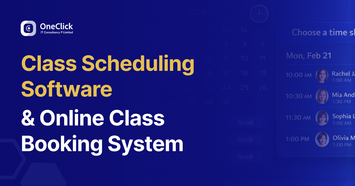 Class Scheduling Software | Online Class Booking System
