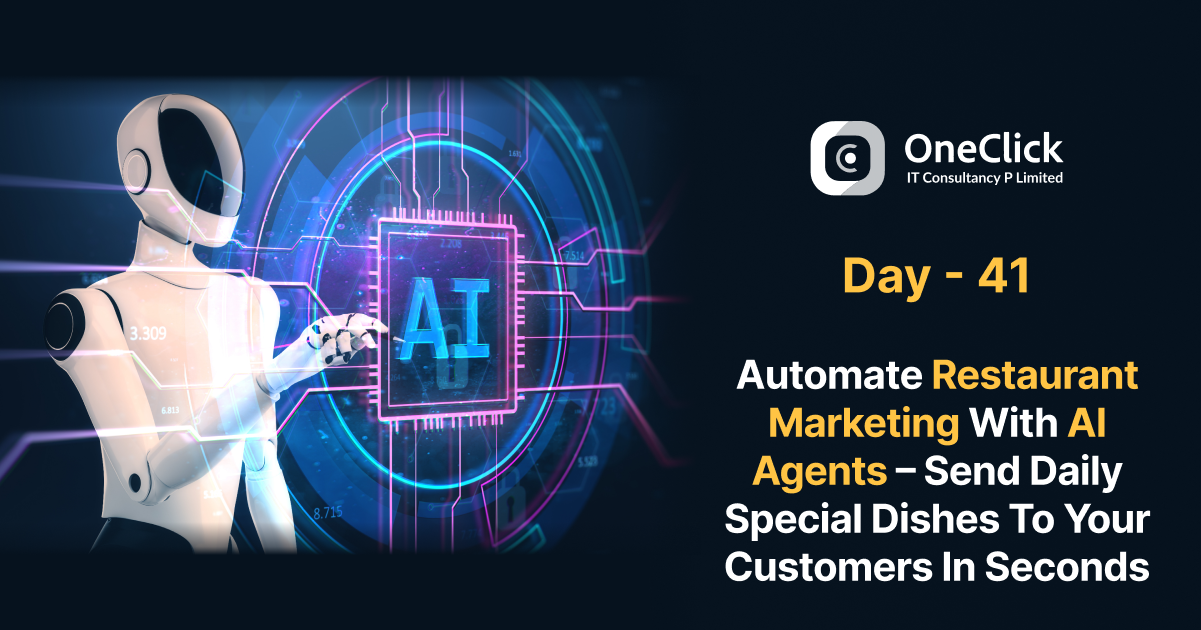 AI Agents for Restaurants | Automate Daily Specials & New Dishes Get ...