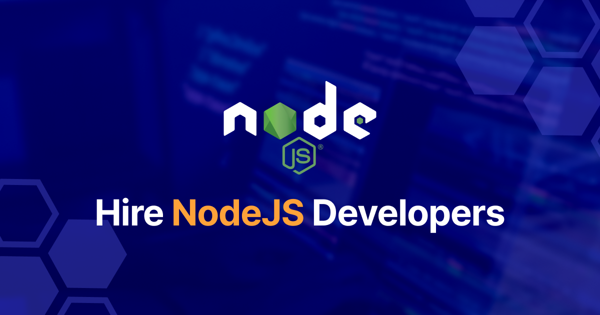 Hire NodeJS Developer | Hire NodeJS Programmers