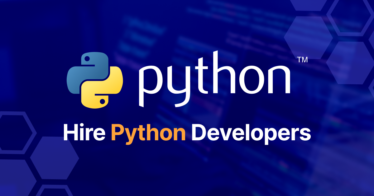 Hire Python Developers | Dedicated Python Programming Experts